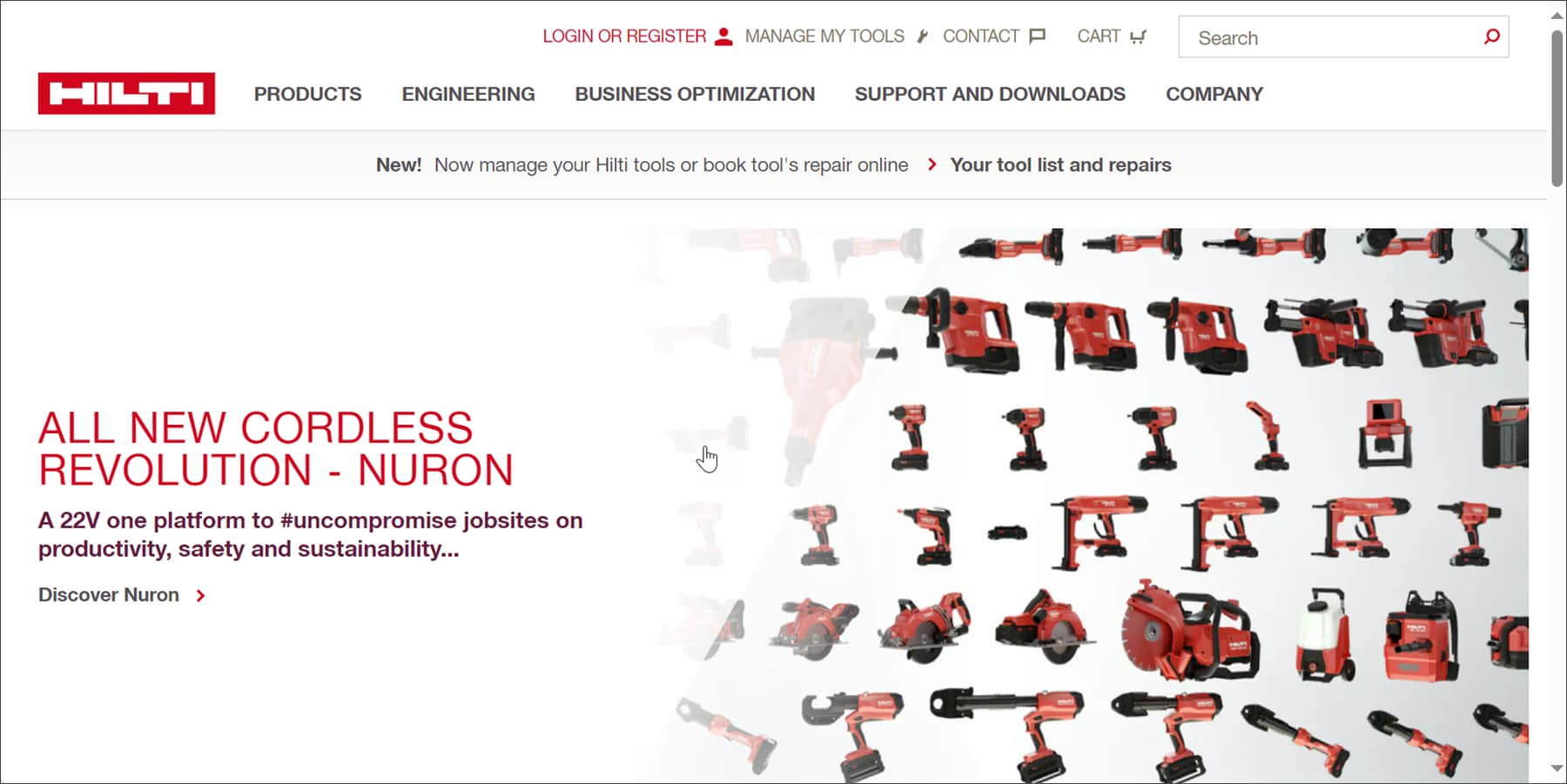 Tutorial Login or Register on HOL - Hilti Malaysia