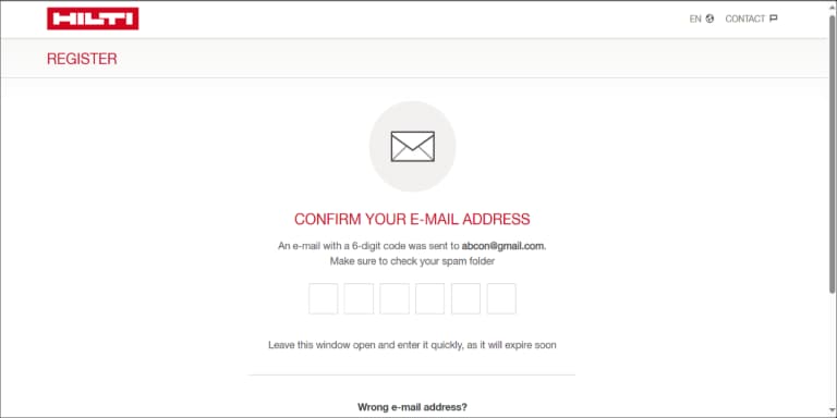 Tutorial Login or Register on HOL - Hilti Malaysia