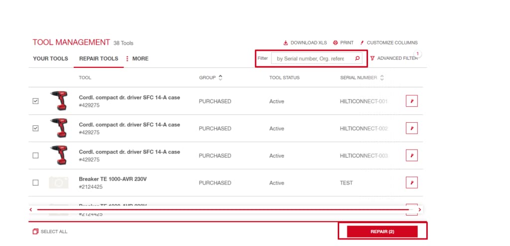 Book my Hilti Repair - Hilti Malaysia