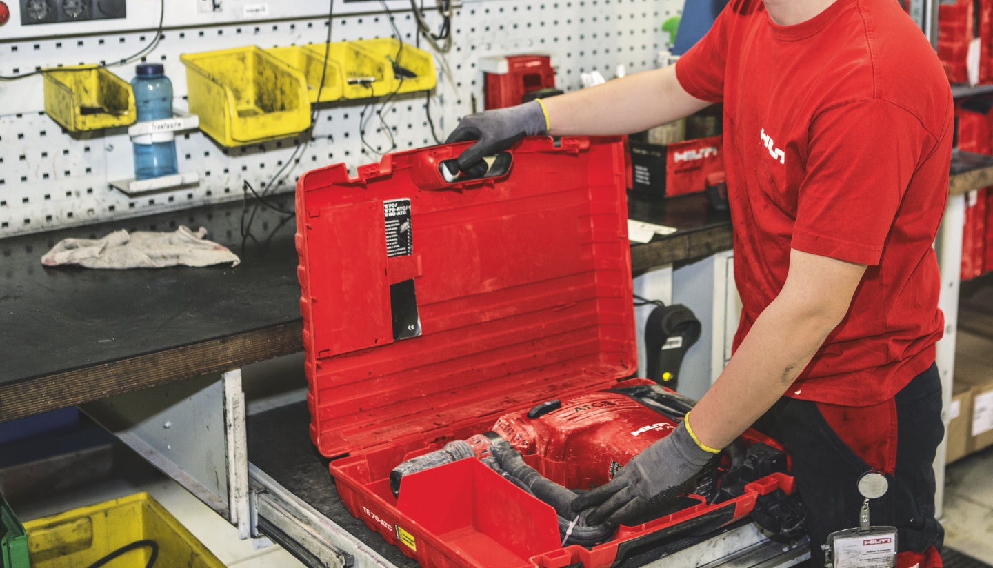 Book my Hilti Repair - Hilti Malaysia